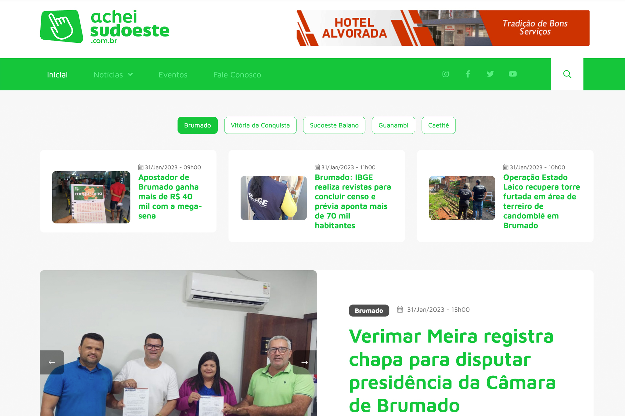 Achei Sudoeste adota visual mais contemporâneo e alinhado às novas ...